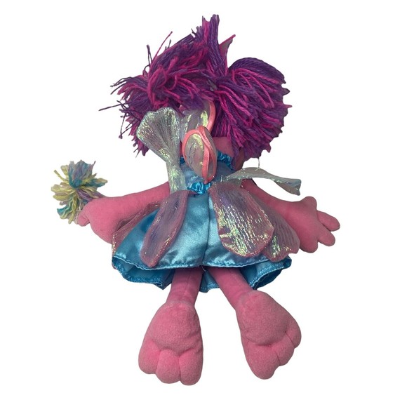 Gund | Toys | Gund Abby Cadabby Sesame Street 2 Plush Fairy Stuffed Doll W Yarn Wand 206 | Poshmark